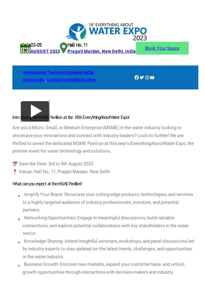 PPT – Water Expo Pragati Maidan PowerPoint presentation | free to download - id: 97194e-OTU2N