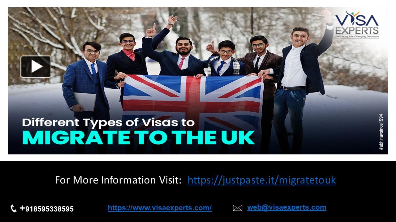 PPT – Different Types of Visas to Migrate to the UK PowerPoint ...
