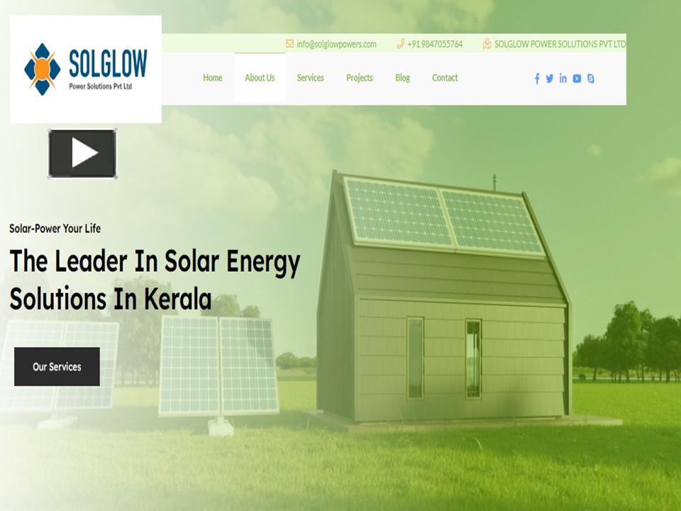 Best solar companies in Ernakulam presentation | free to download