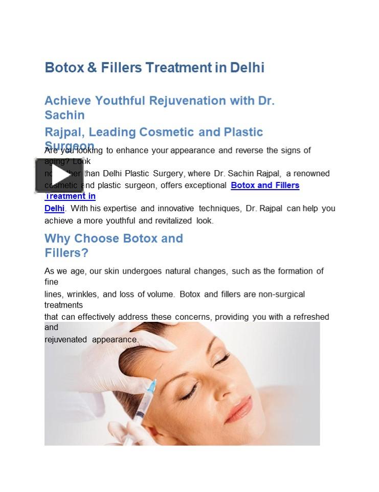 PPT – Botox & Fillers Treatment in Delhi PowerPoint presentation | free to download - id: 971dcf ...