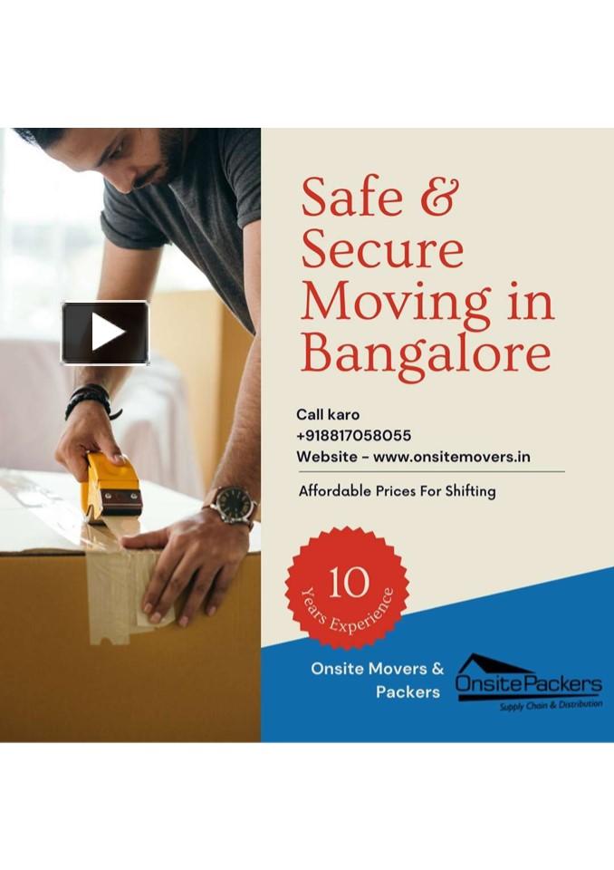 Onsite Movers and Packers - Safe & Secure Moving in Bangalore presentation | free to download