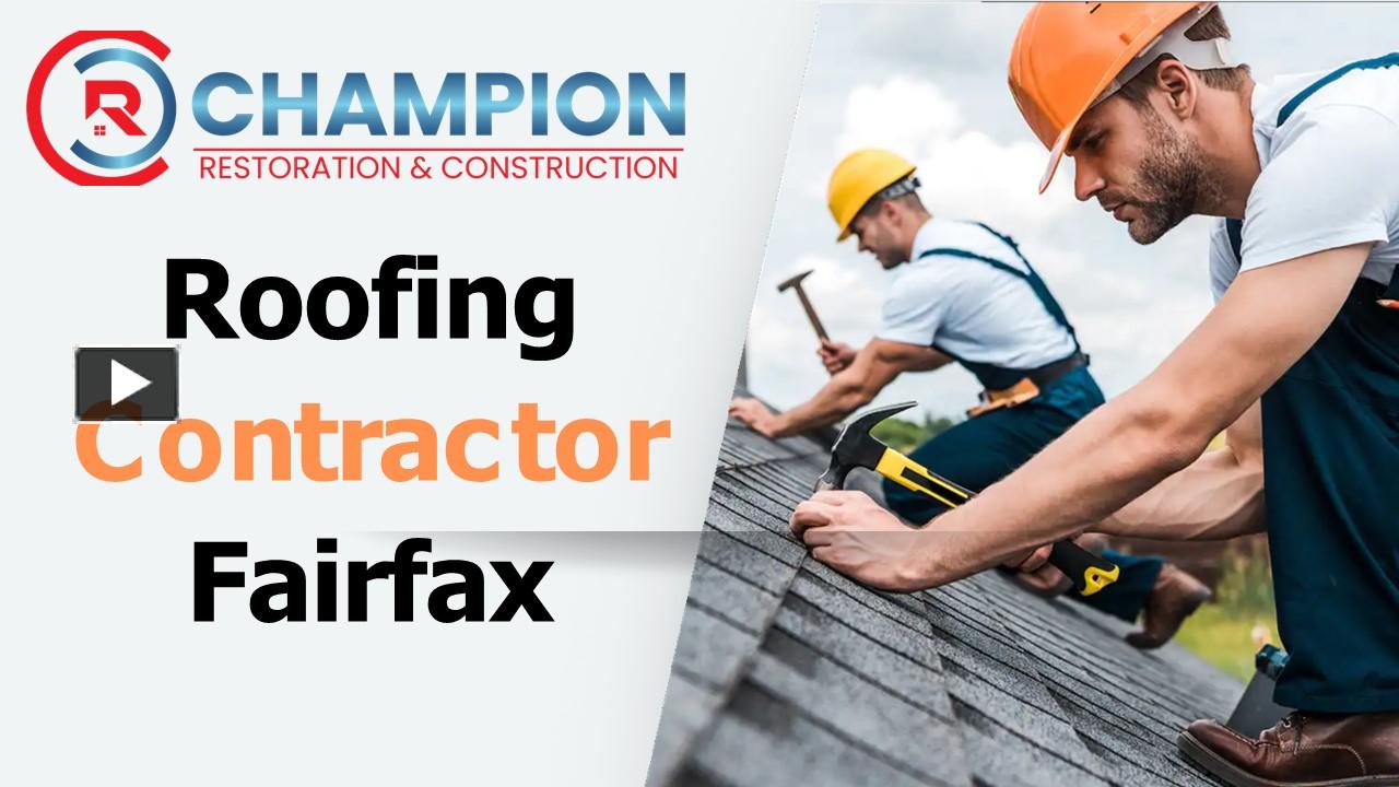PPT – Roofing Installation Fairfax | Roof Repair Fairfax PowerPoint presentation | free to ...