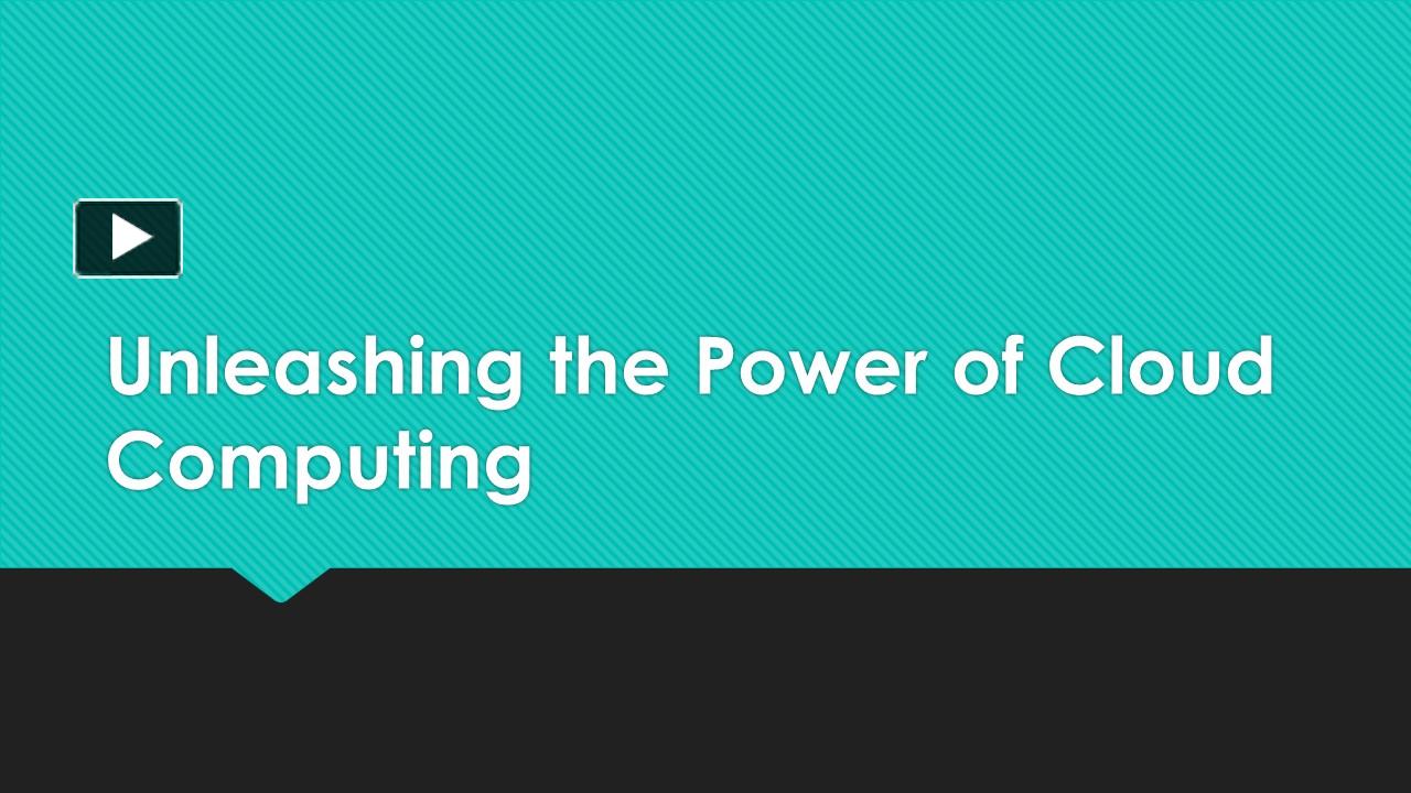 PPT – cloud computing PowerPoint presentation | free to download - id: 972839-NjA0Y
