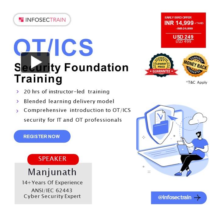 OT/ICS Security Foundation Training presentation | free to download