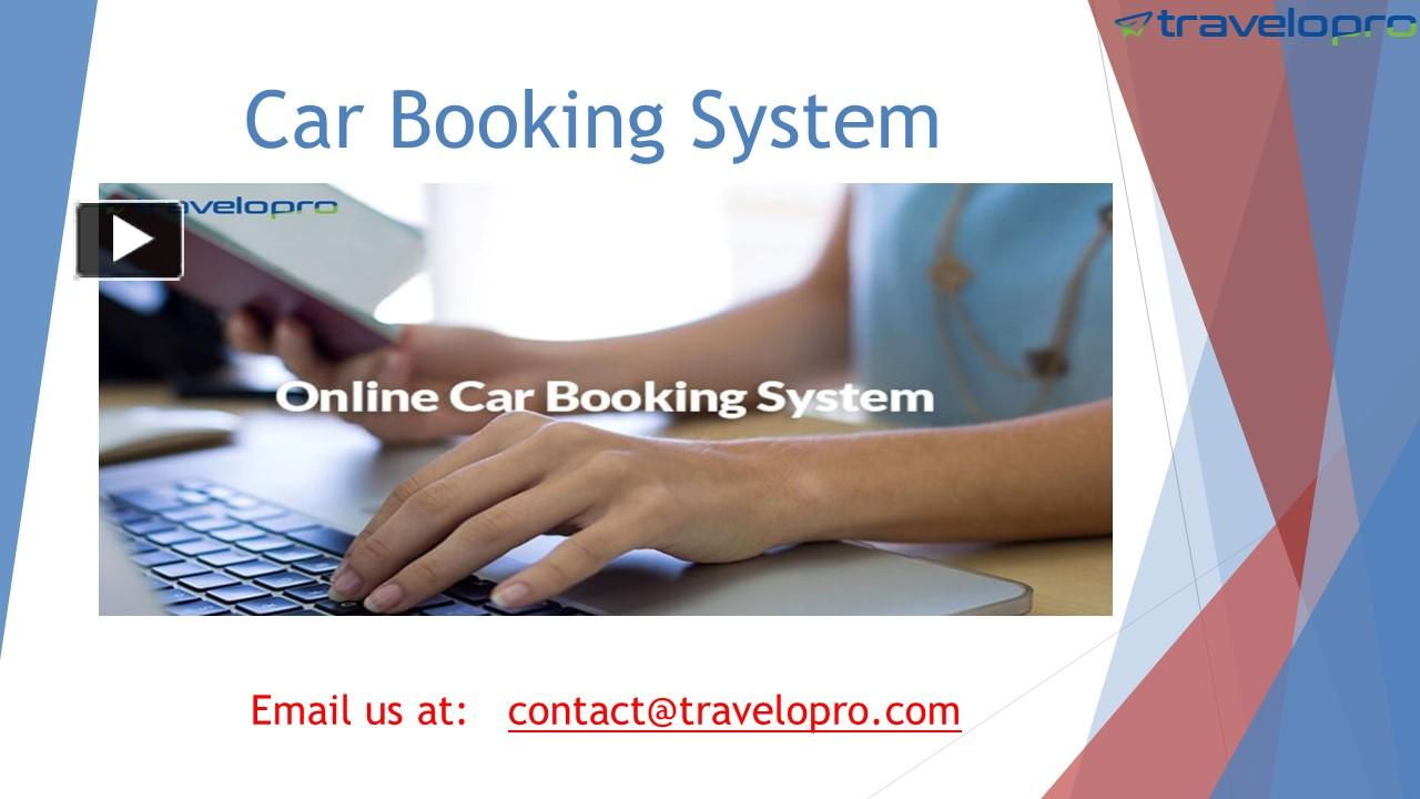 Car Booking System presentation | free to download