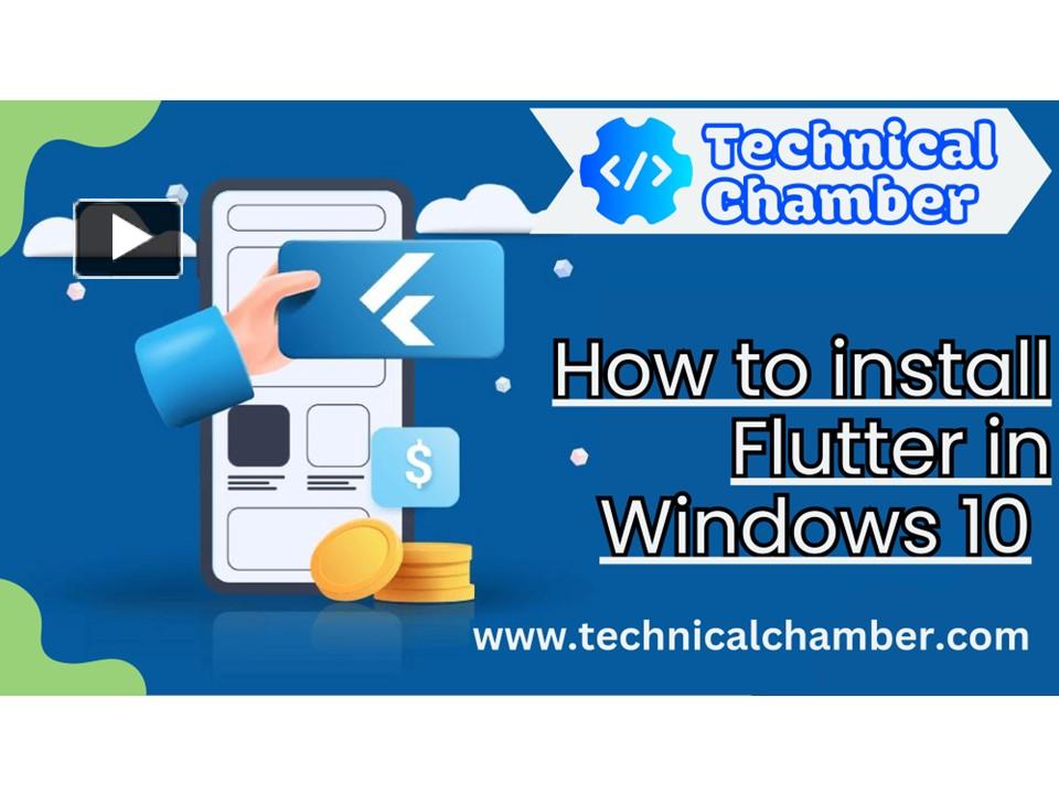 Ppt Download The Flutter Sdk For Windows By Clicking On The Windows Button Powerpoint