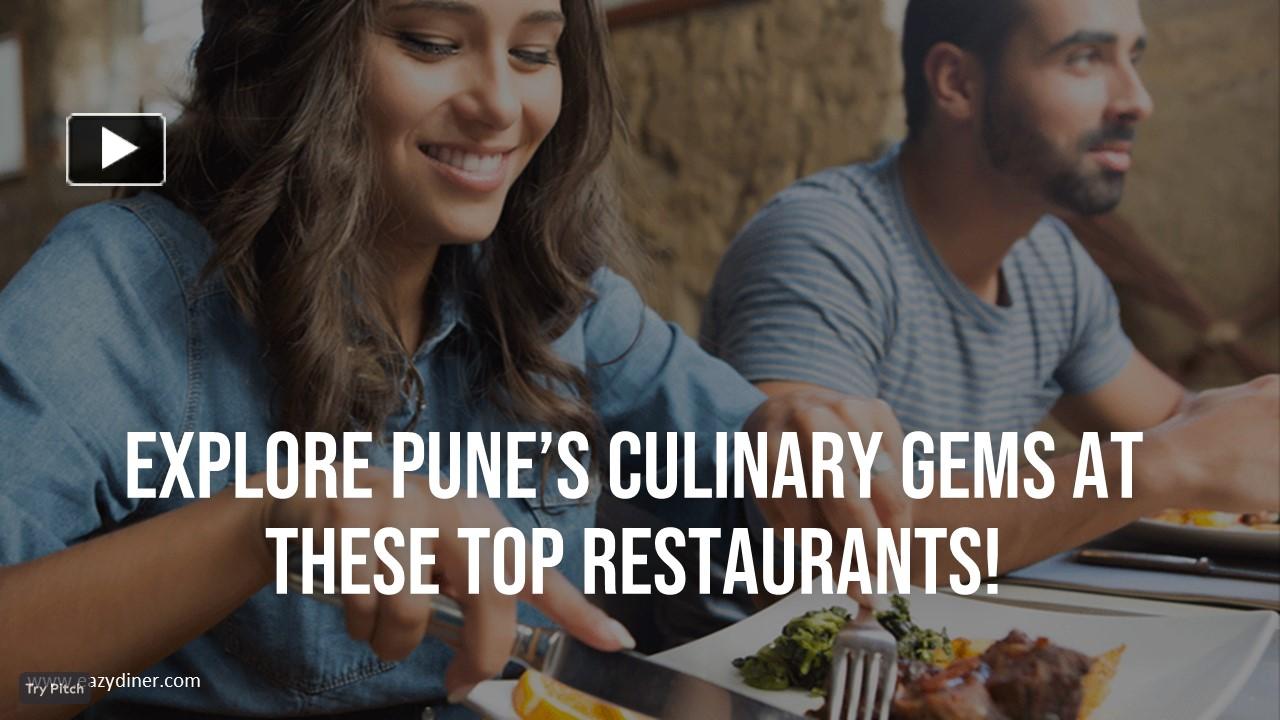 PPT – Explore Pune's Culinary Gems at these Top Restaurants! PowerPoint presentation | free to ...