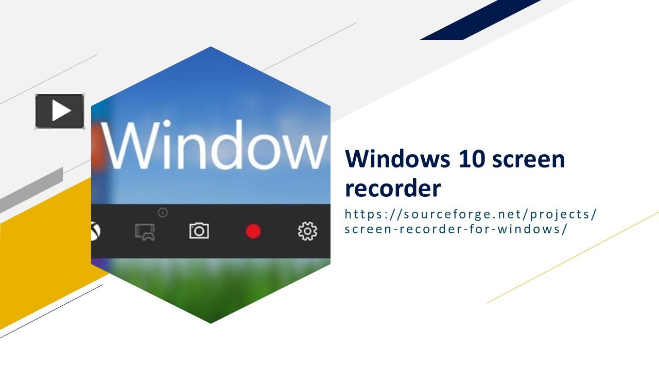 PPT – Windows 10 screen recorder PowerPoint presentation | free to download - id: 973249-OGI5M