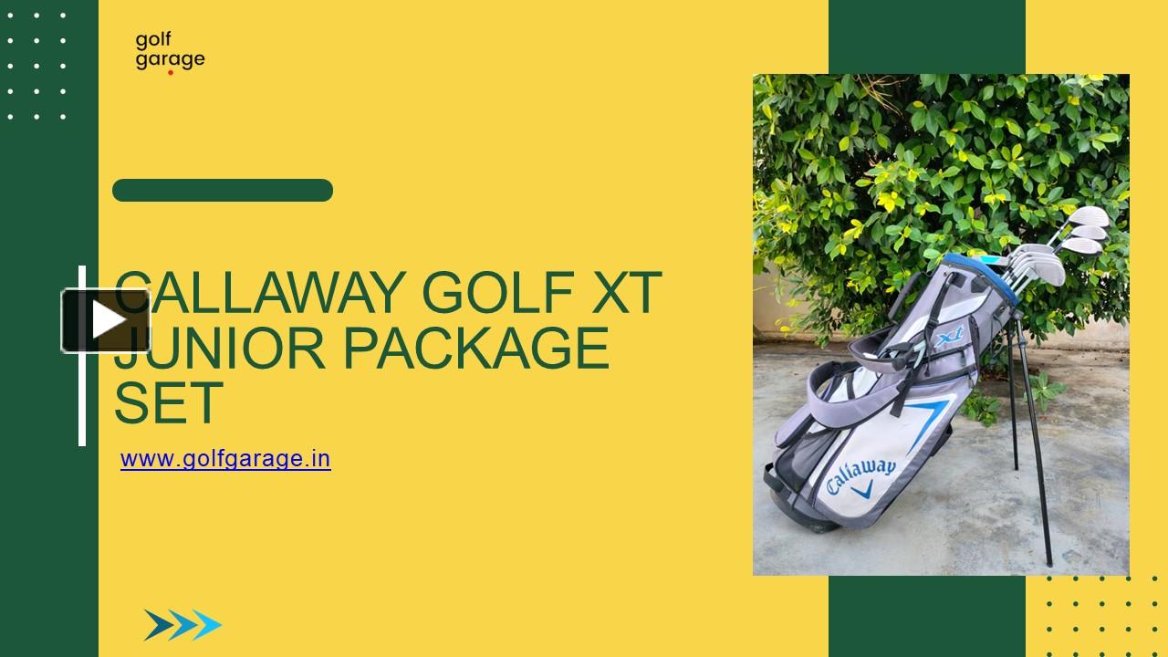PPT – Order Callaway Golf XT Junior Package Set PowerPoint presentation | free to download - id ...