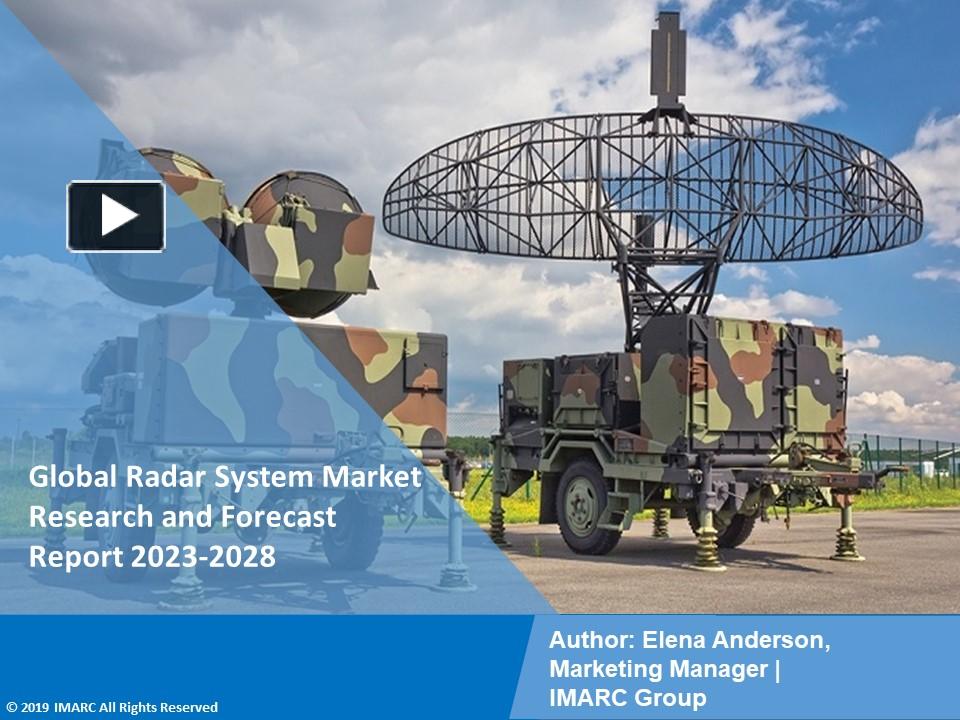 PPT – Radar System Market by Product Type, Distribution Channel, End User 2023-2028 PowerPoint ...
