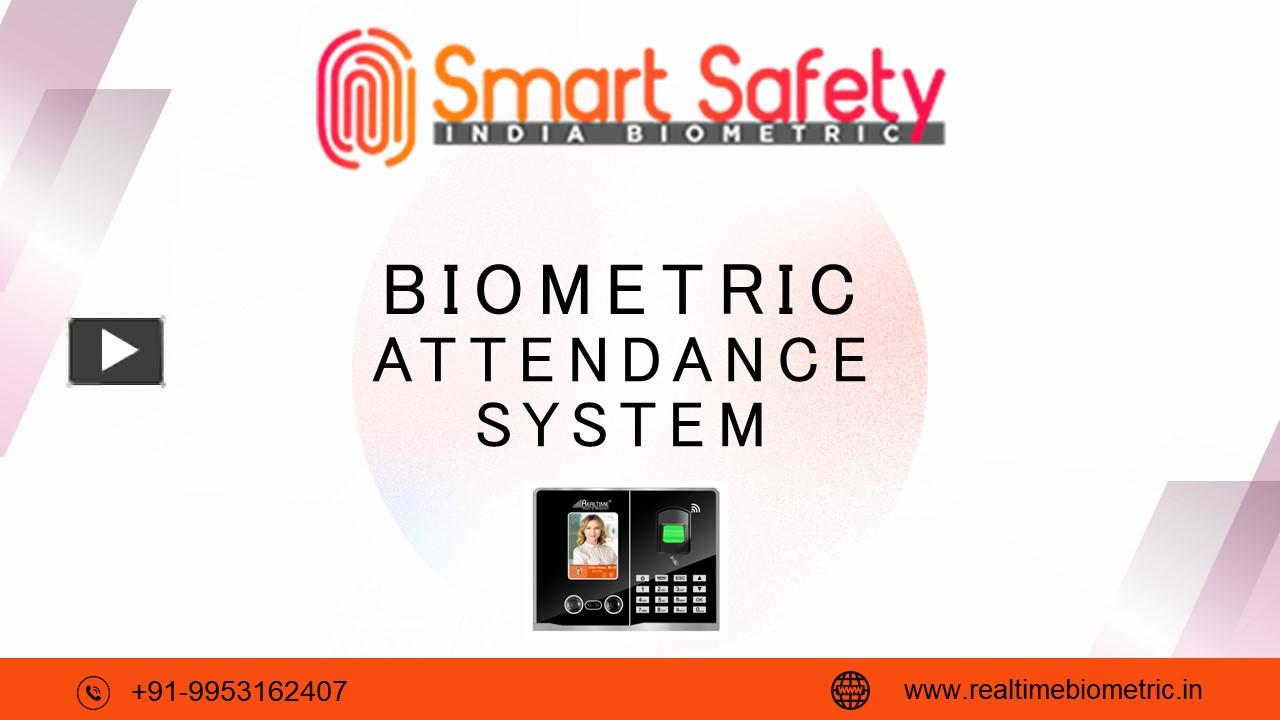 Biometric Attendance System | Biometric Machine presentation | free to download