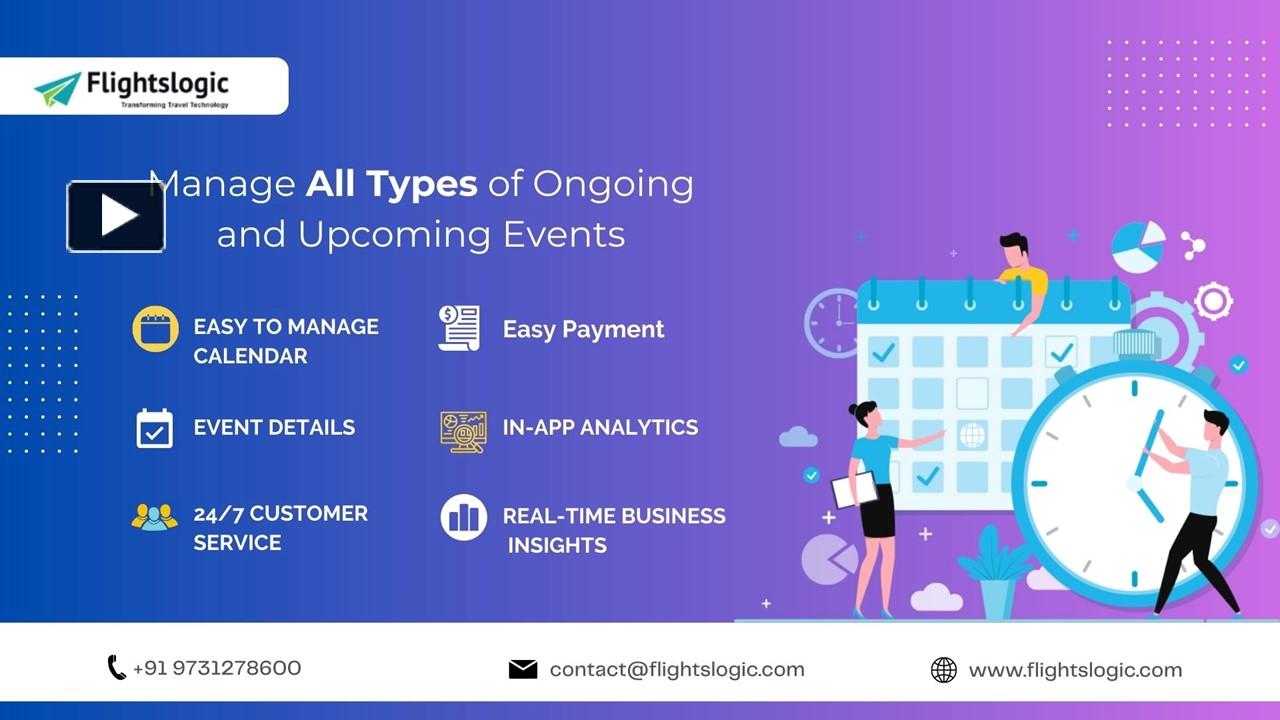 Event Ticket Booking Mobile App Development presentation | free to download