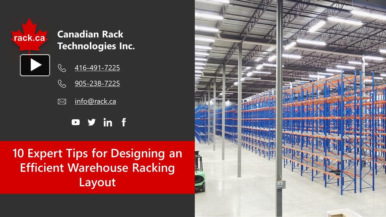 PPT – Expert Tips for Designing an Efficient Warehouse Racking Layout PowerPoint presentation ...