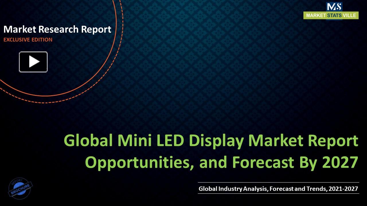 PPT – Mini LED Display Market Report Opportunities, and Forecast By ...
