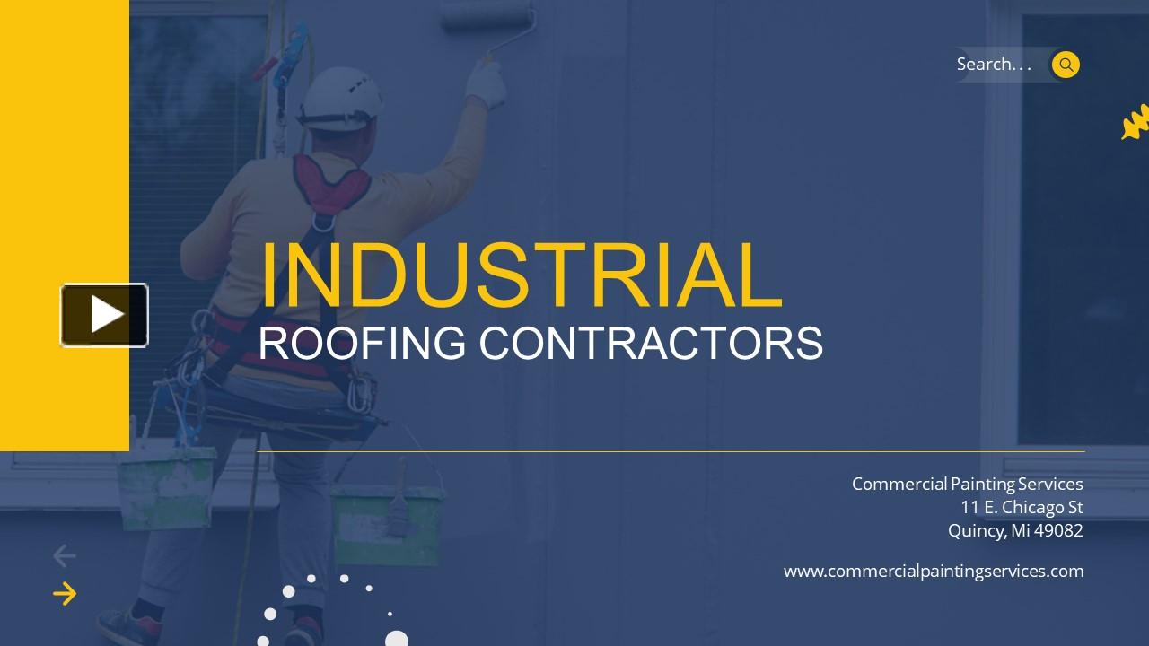PPT – Welcome To Industrial Roofing Contractors PowerPoint presentation | free to download - id ...