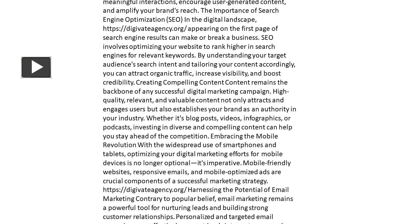 PPT – The Digital Marketing Revolution: Navigating Success in the Modern Landscape PowerPoint ...