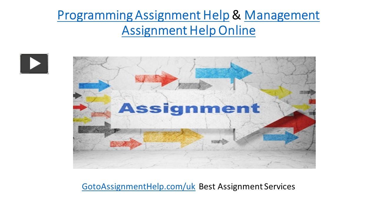 PPT – Programming Management Assignment Help Online PowerPoint presentation | free to download ...
