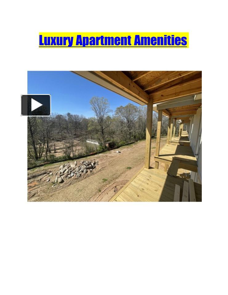 PPT – Luxury Apartment Amenities PowerPoint presentation | free to ...