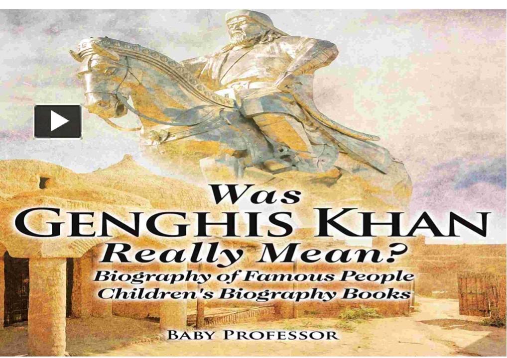 PPT – PDF/READ Was Genghis Khan Really Mean? Biography of Famous People | Children's PowerPoint ...