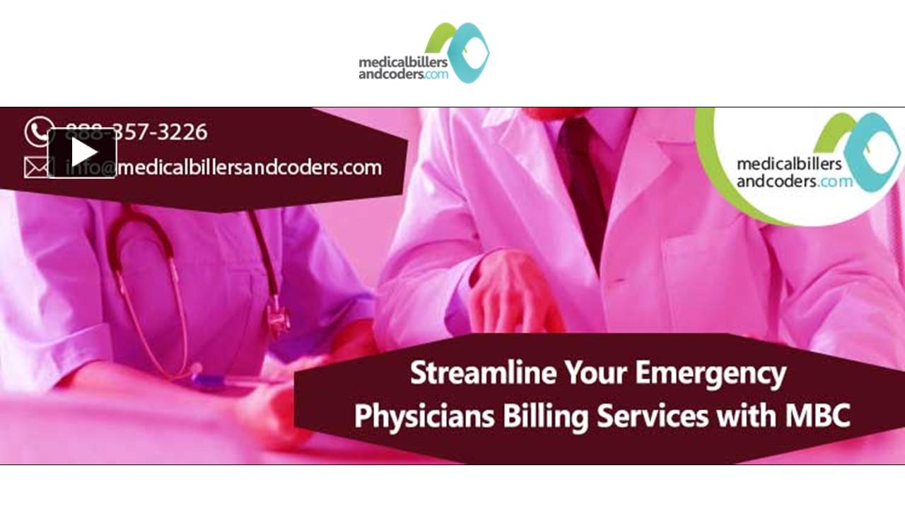 Streamline Your Emergency Physicians Billing Services with MBC ...