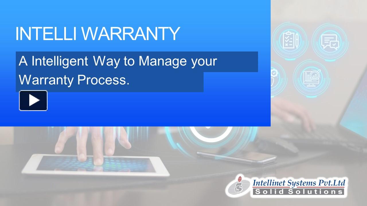 PPT – warranty management system, warranty management software ...