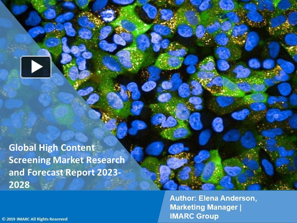 High Content Screening Market Growth, Demand and Challenges of the Key Industry Players 2028 ...