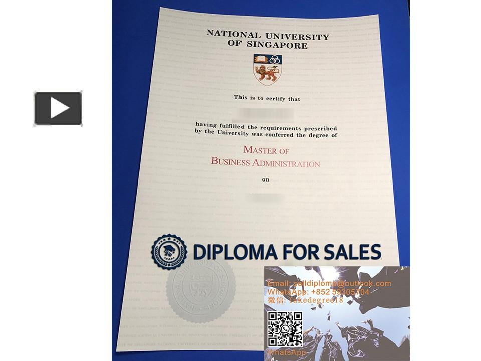 How to Buy a Fake National University of Singapore Degree, Fake NUS Degree presentation | free ...