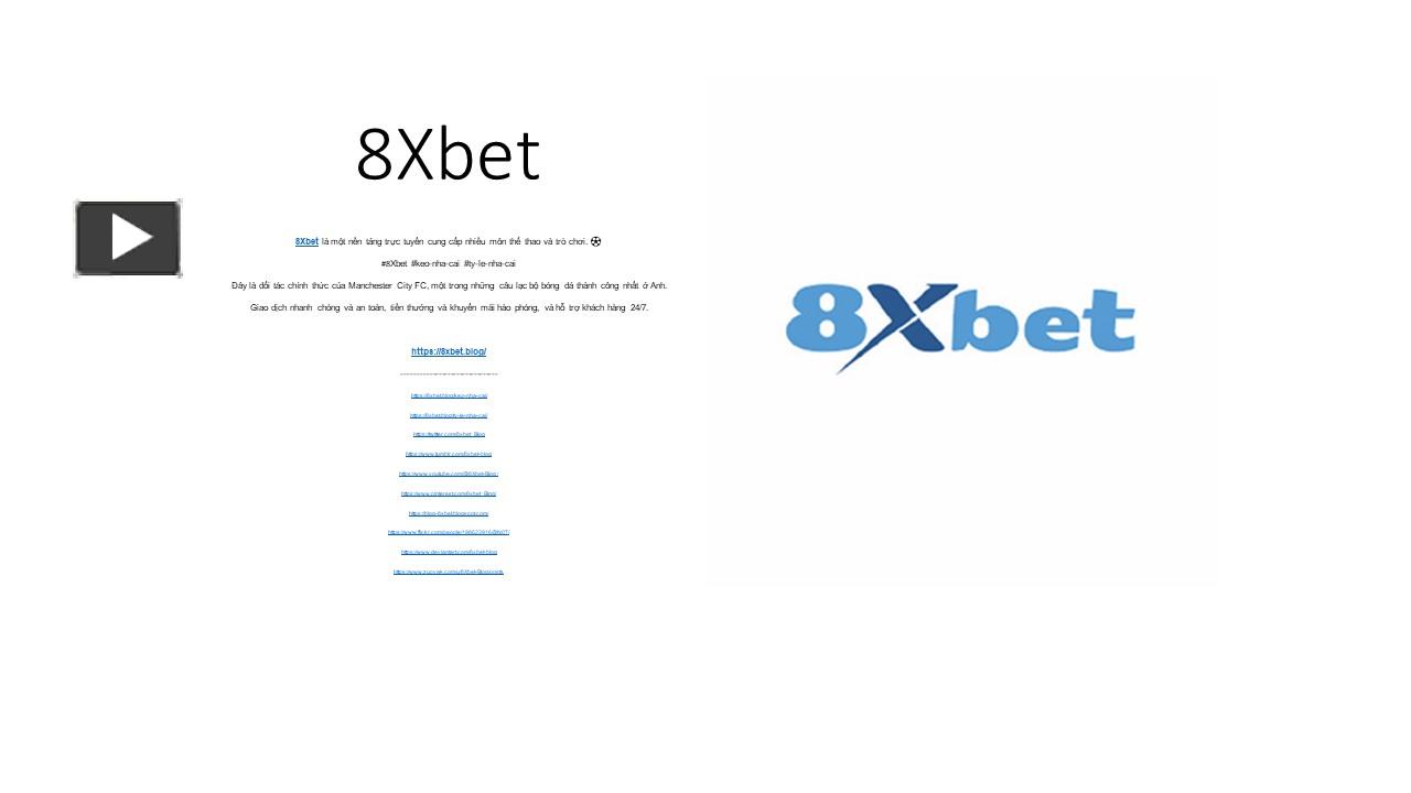 8Xbet (1) presentation | free to download