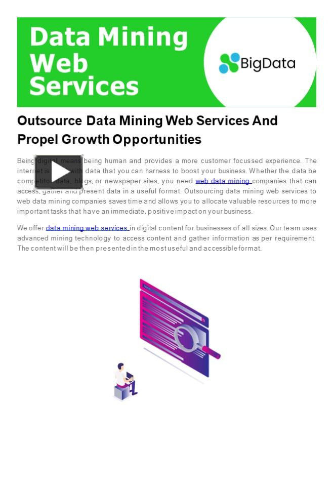 PPT – Data Mining Web Services PowerPoint presentation | free to download - id: 97619c-NjMyM