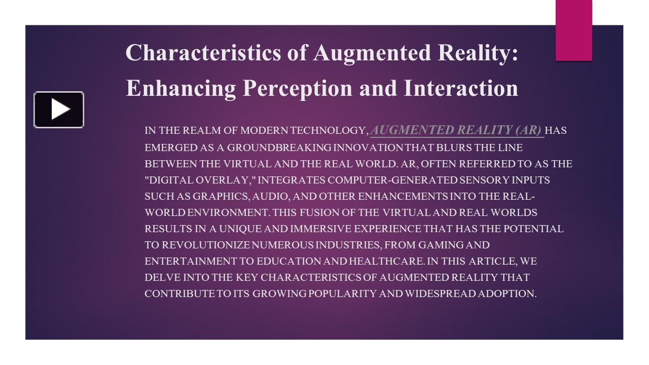 PPT – Master Augmented Reality: Explore Top Courses for Immersive Learning PowerPoint ...