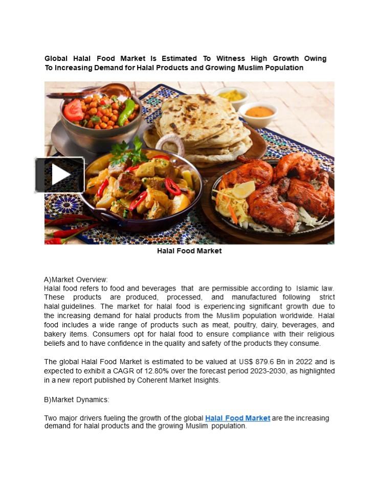 PPT – Halal Food Market PowerPoint presentation | free to download - id: 9766ce-MzU5O