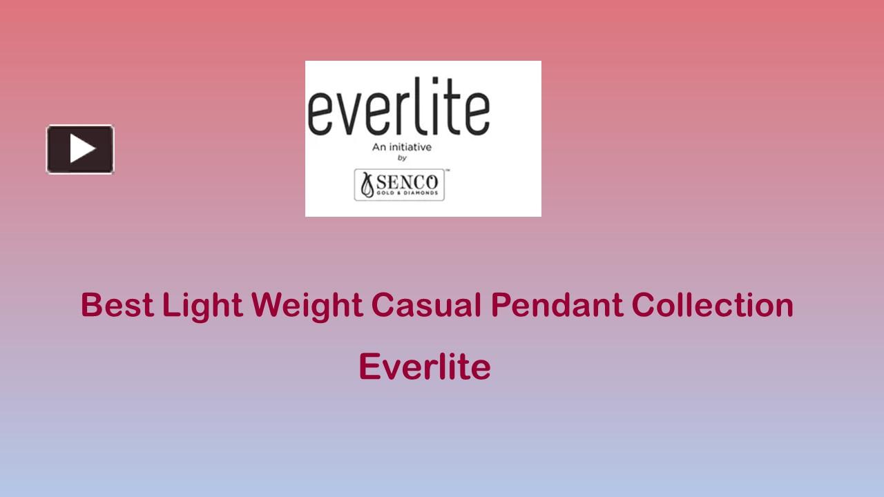 PPT – Best Light Weight Casual Pendant Collection of Everlite (1) PowerPoint presentation | free ...