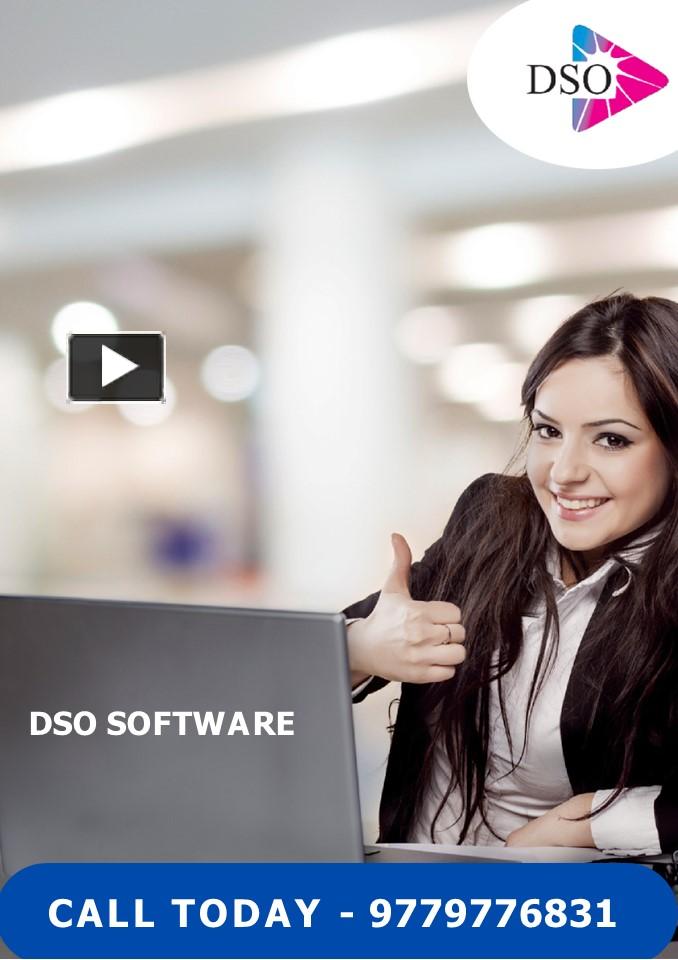 Restaurant Software | DSO Software presentation | free to download