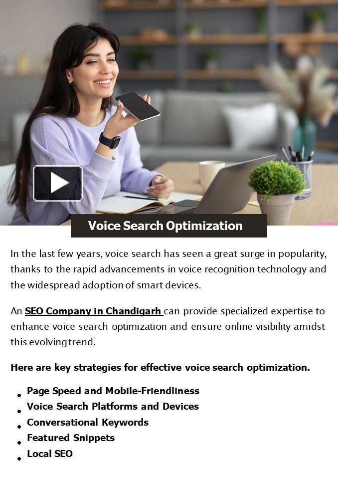 Voice Search Optimization presentation | free to download