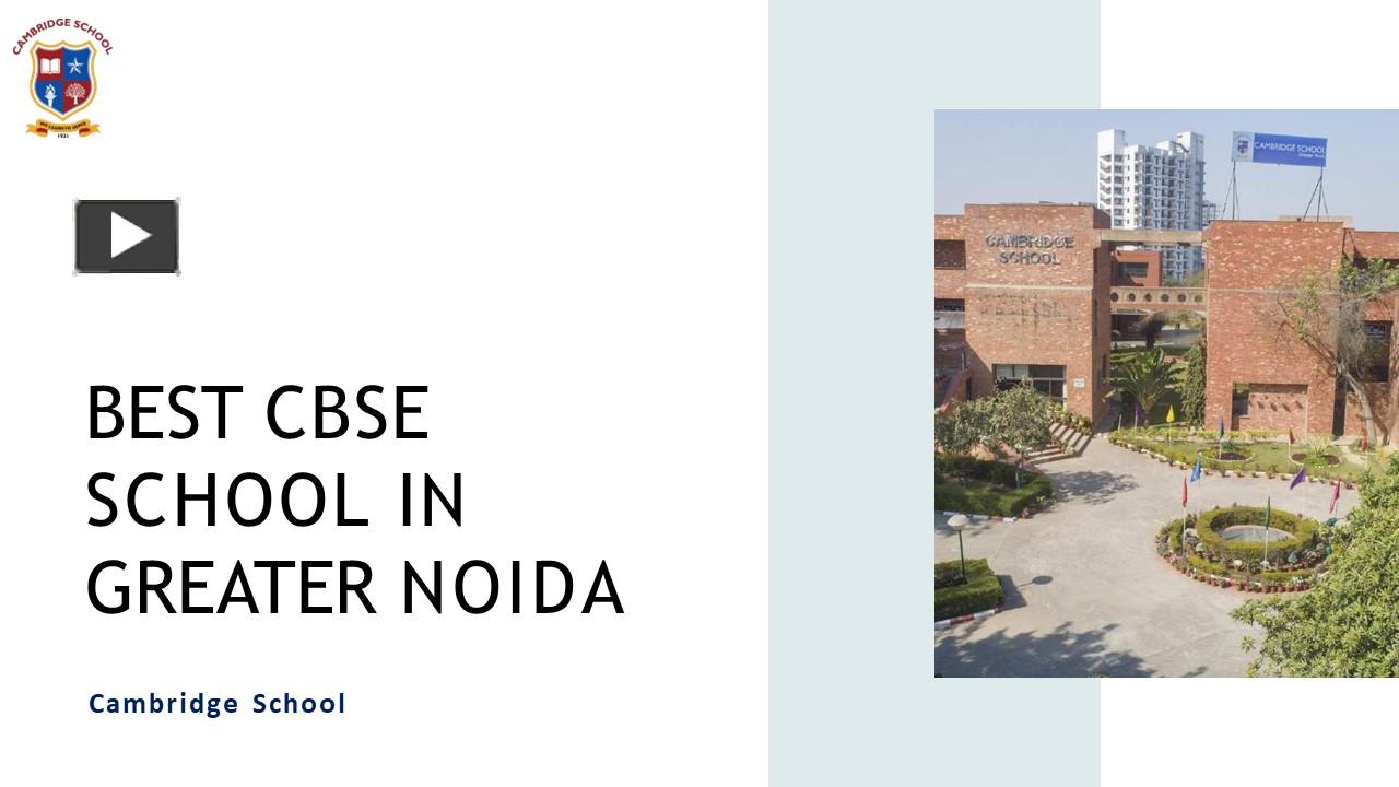 PPT – Best CBSE School In Greater Noida PowerPoint presentation | free to download - id: 976d3e ...