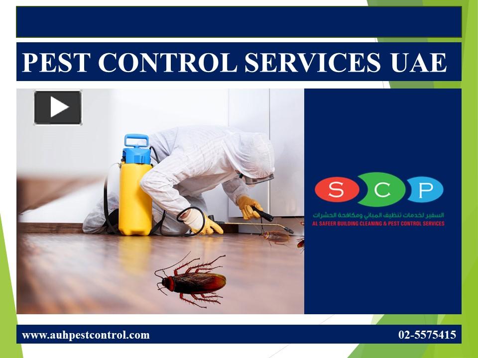 Pest Control Services UAE presentation | free to download