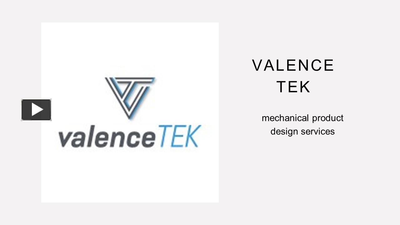 Valence Tek presentation | free to download