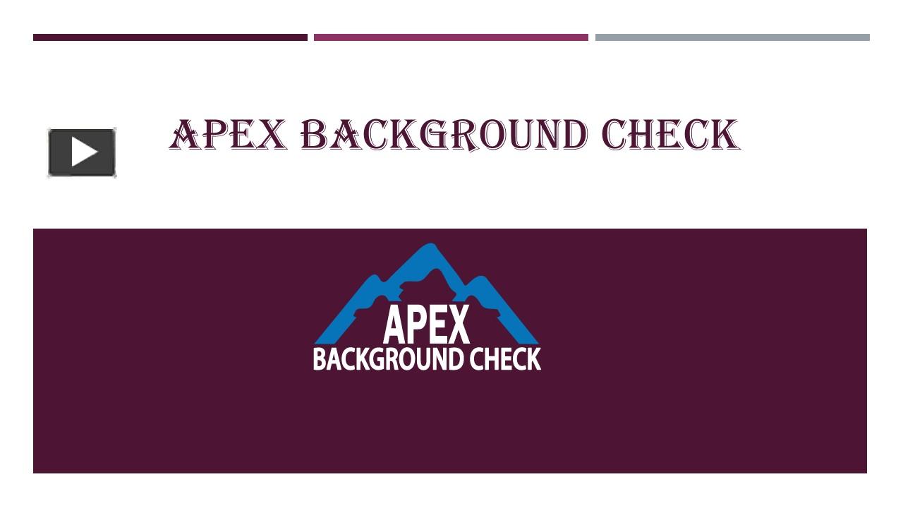 PPT – Quick Criminal Record Checks: Reliable Services PowerPoint presentation | free to download ...