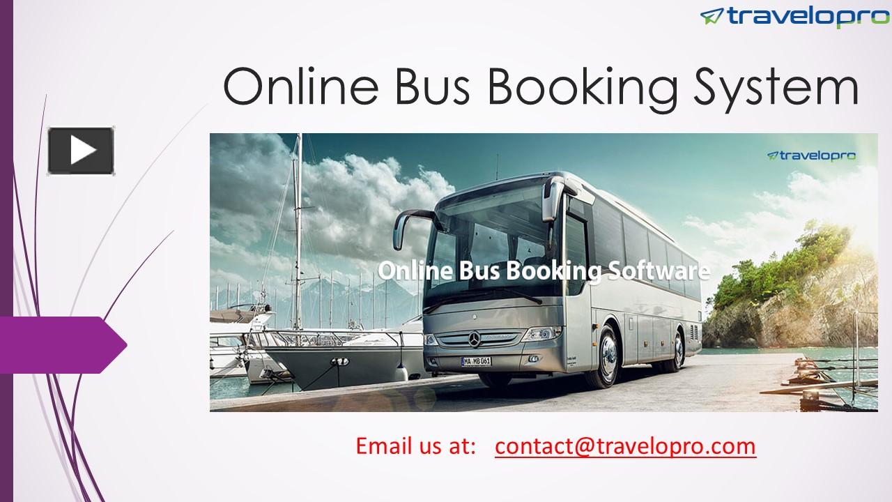 Online Bus Booking System presentation | free to download