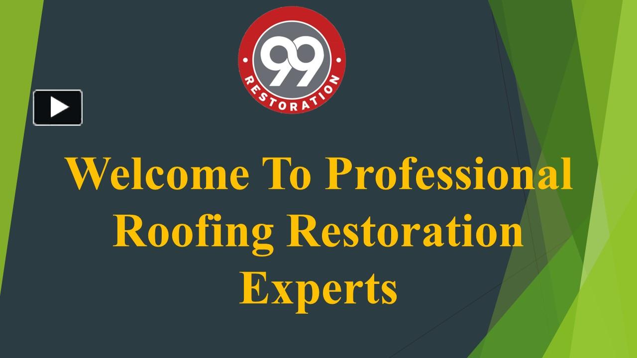 PPT – Welcome To Professional Roofing Restoration Experts PowerPoint presentation | free to ...