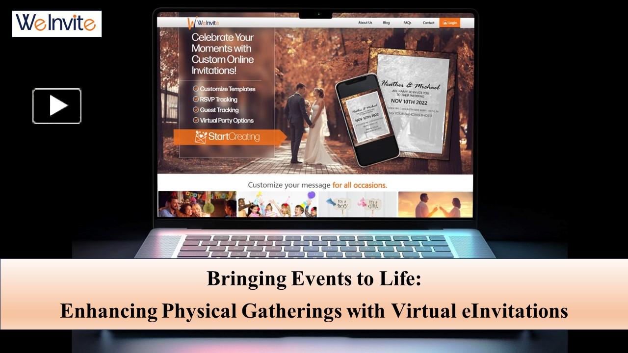 PPT – Beyond Paper: The Evolution of Invitations in the Digital Age PowerPoint presentation ...