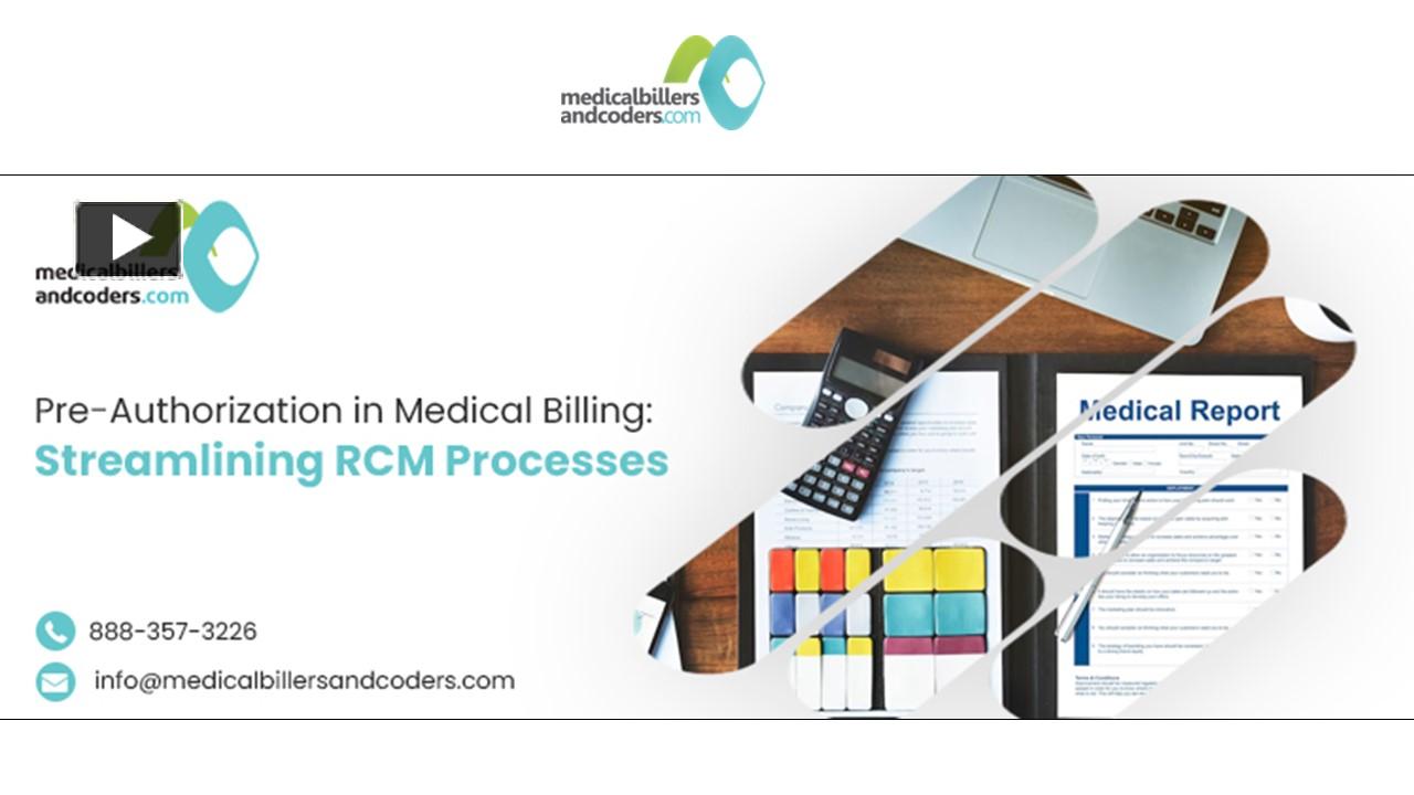 Pre-Authorization in Medical Billing: Streamlining RCM Processes ...