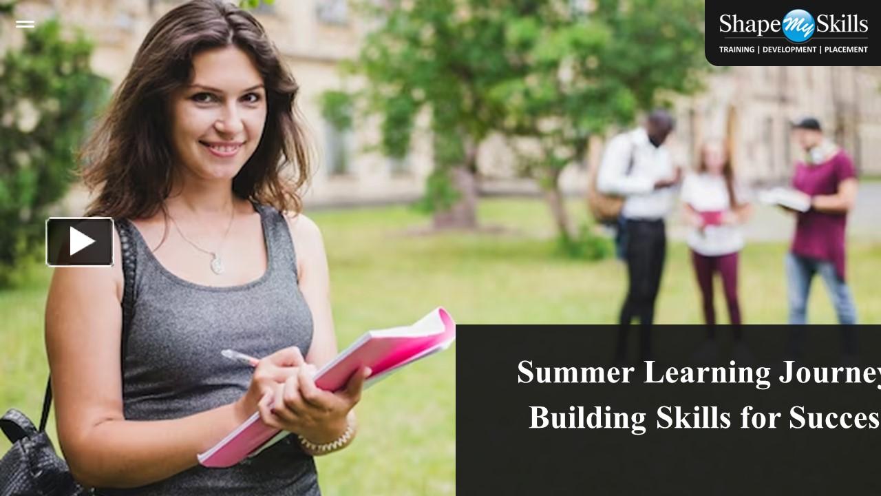 PPT – Join 4/6 Weeks Summer Training in Noida PowerPoint presentation | free to download - id ...