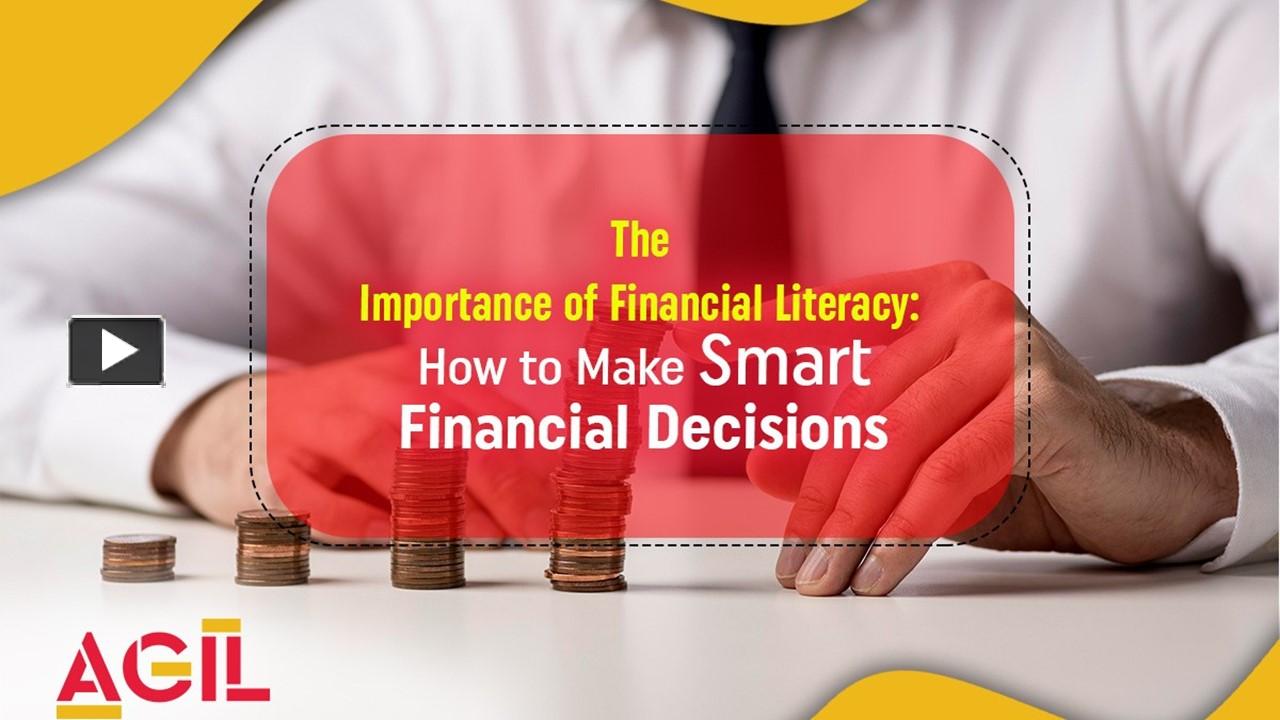 The Importance of Financial Literacy: How to Make Smart Financial ...