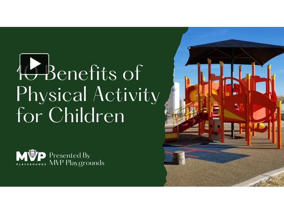 10 Benefits of Physical Activity for Children presentation | free to ...