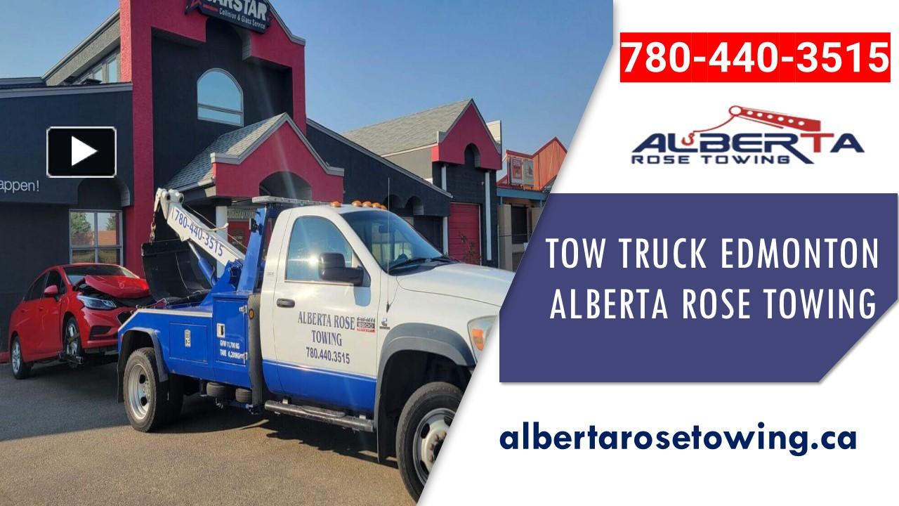 Tow Truck Edmonton - Towing in Edmonton presentation | free to download