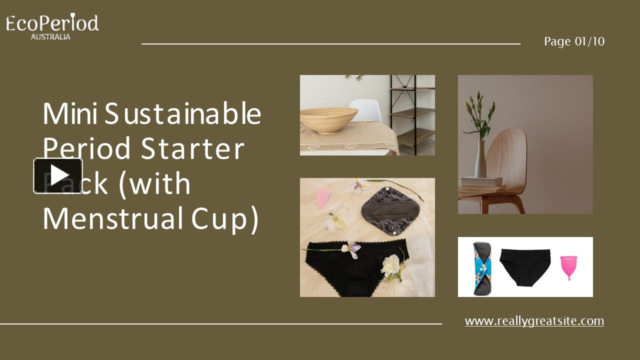 Ecoperiod Mini Sustainable Period Starter Pack: Your Eco-Friendly Period Solution presentation ...