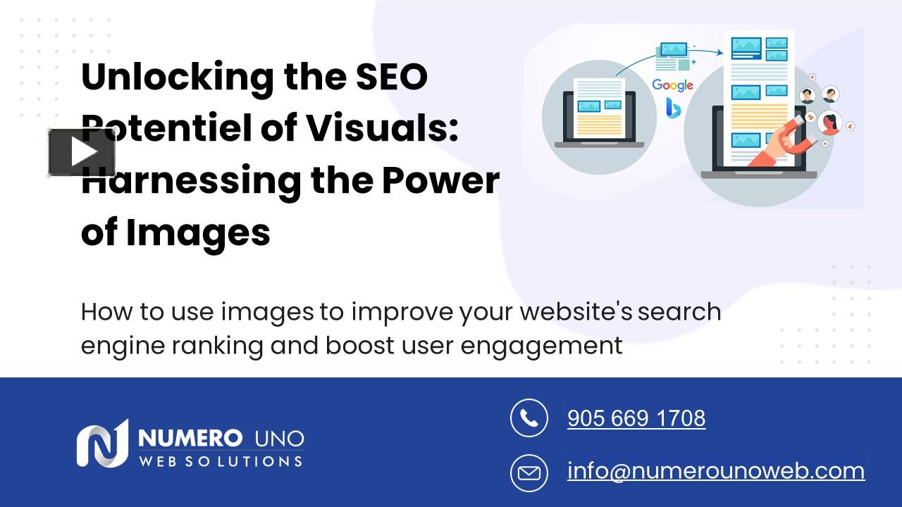 PPT – Unlocking the SEO Potential of Visuals: Harnessing the Power of Images PowerPoint ...