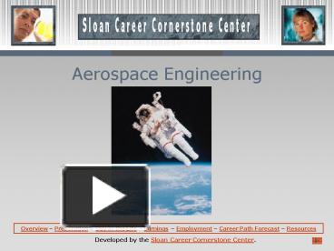 Aerospace Engineering presentation | free to view