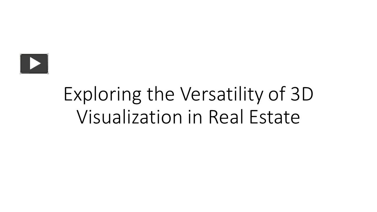 PPT – Transform Your Visions with 3D Visualization Services Magic for Your Dream Space ...